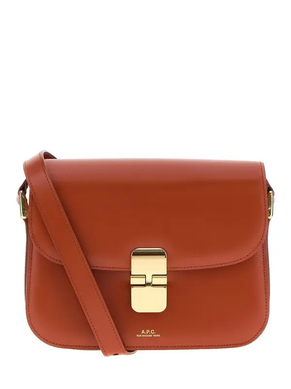A.p.c. Grace Small Crossbody Bag - Red