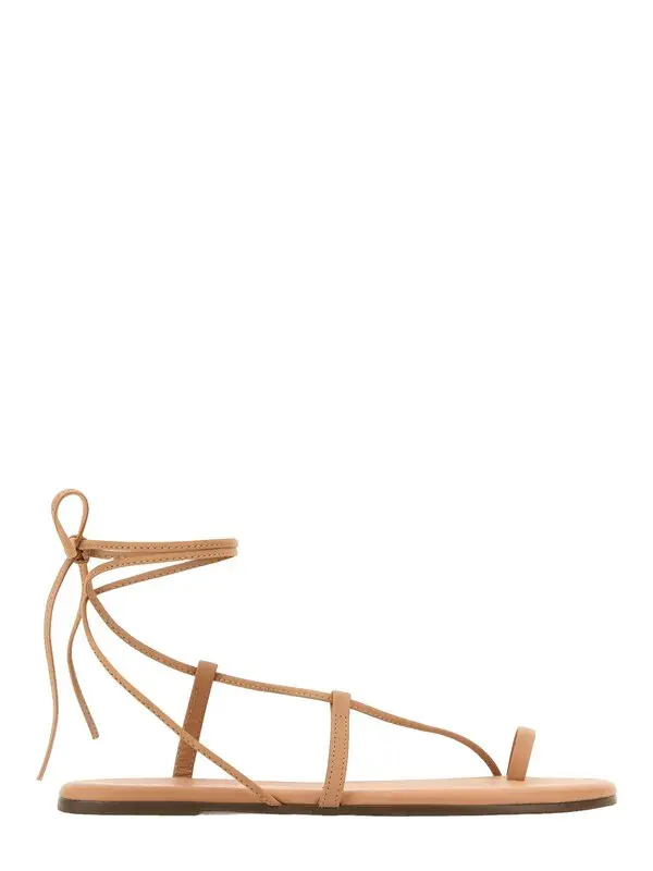 Tkees Leather Jo Sandals - White