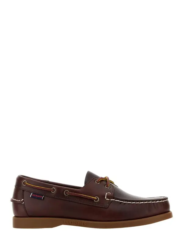 SEBAGO Leather Loafers - Brown
