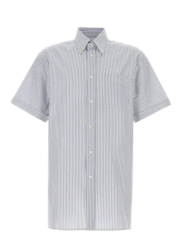 Valentino Garavani Embroidered Oxford Shirt - White
