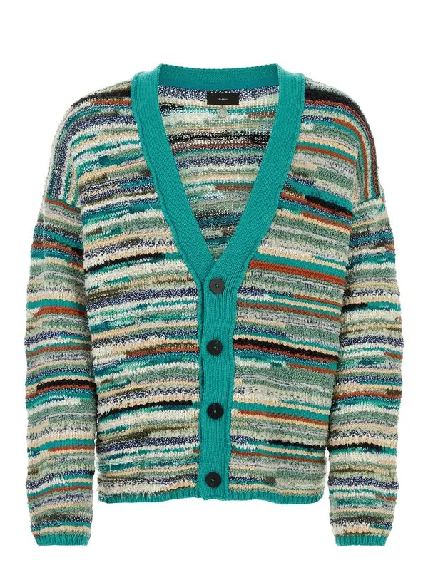 Alanui Embroidered Cotton Blend Cardigan - White