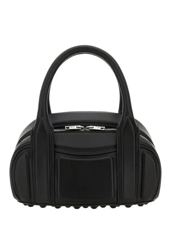 Alexander Wang Nappa Leather Roc Small Handbag - Black