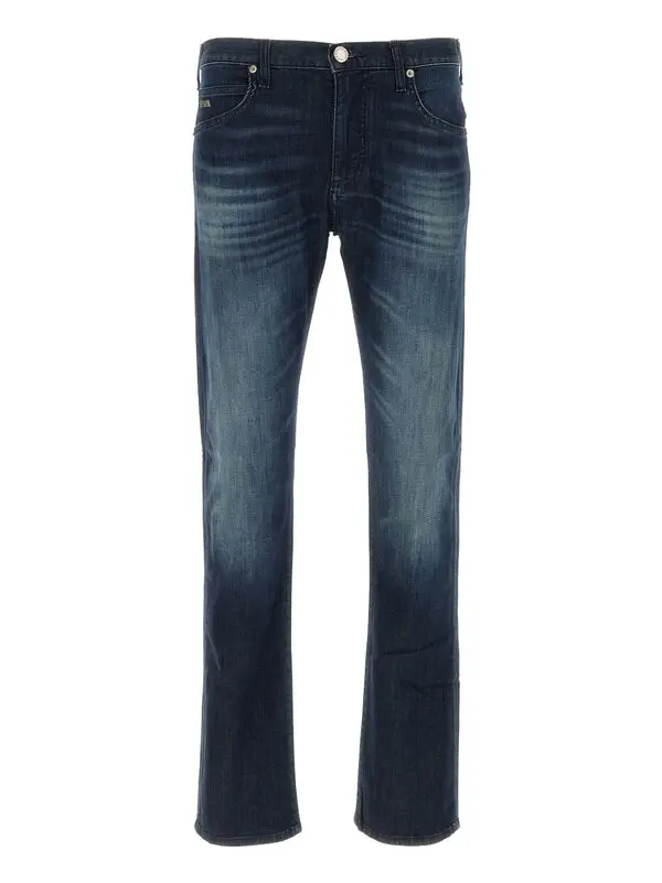Emporio Armani Stretch Denim Jeans - Blue