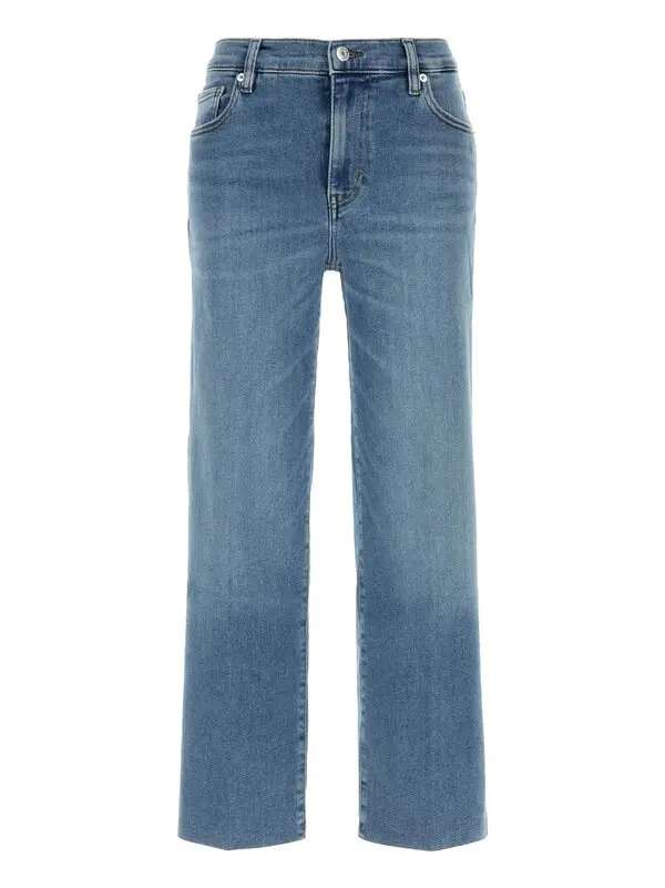 FRAME Stretch Denim Mellow Jeans - Blue