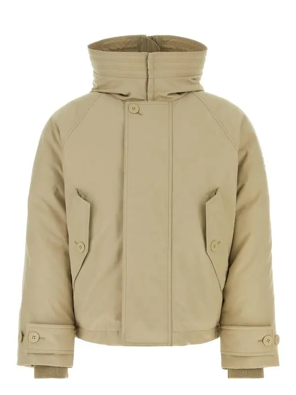 FERRAGAMO Padded Jacket - Light Brown