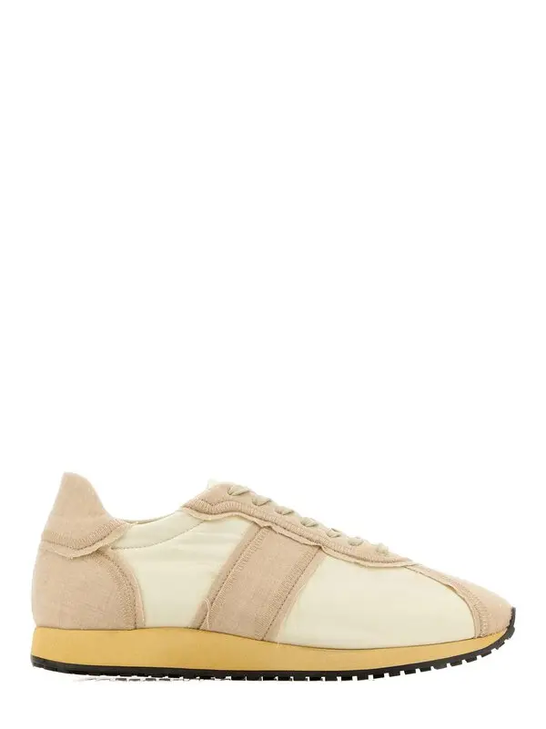 THE ROW Two-tone Canvas Sneakers - White