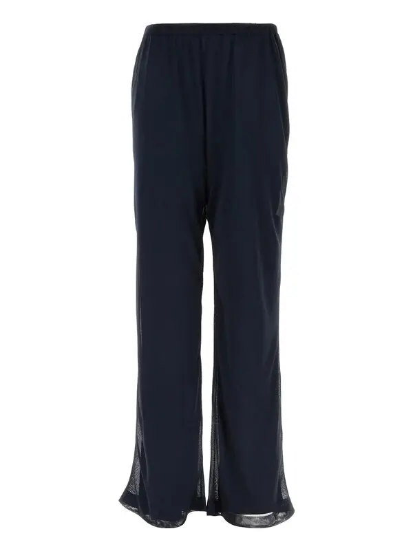 FERRAGAMO Polyester Pants - Blue