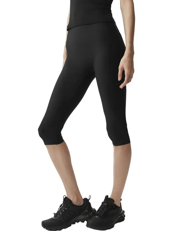 Alo Yoga Airlift High-waist Sleek Capri Pants - Black