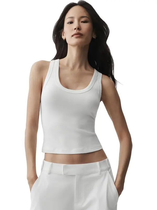 Alo Yoga Timeless Tank Top - White