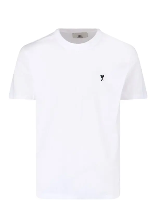 AMI Paris T-shirt " De Coeur - White