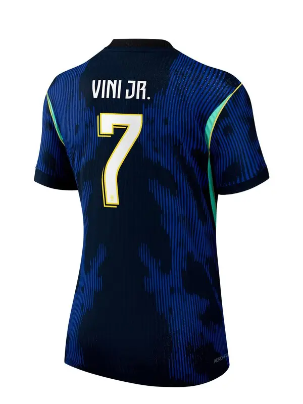 JORDAN Vinícius Júnior Brazil National Team 2026 Match Away Dri-fit Adv Soccer Jersey - Blue