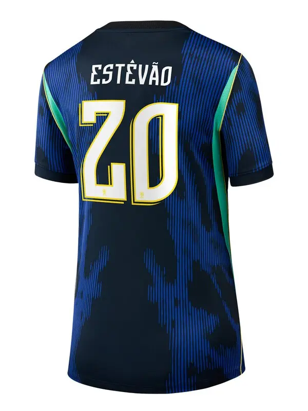 JORDAN Estêvão Brazil National Team 2026 Stadium Away Dri-fit Soccer Jersey - Blue