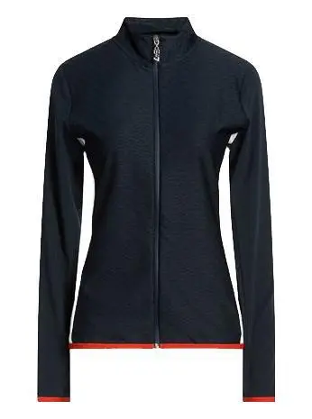 EA7 Two-tone Stretch Jersey Track Jacket - Navy