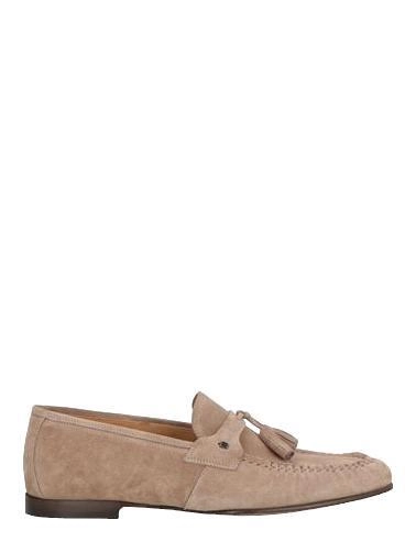 BALDININI Suede Tassel Loafers - Sand