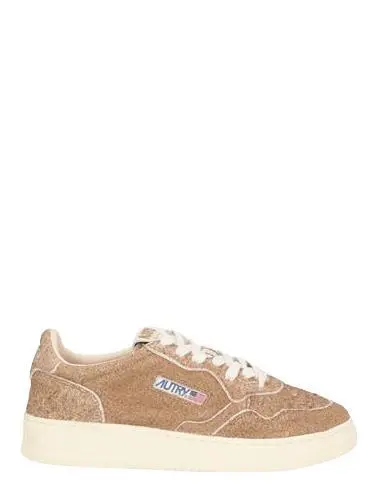 AUTRY Low Top Sneakers In Suede - Beige