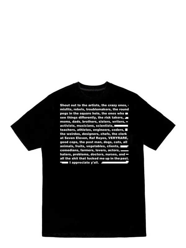 VERYRARE Shoutout Tee - Black