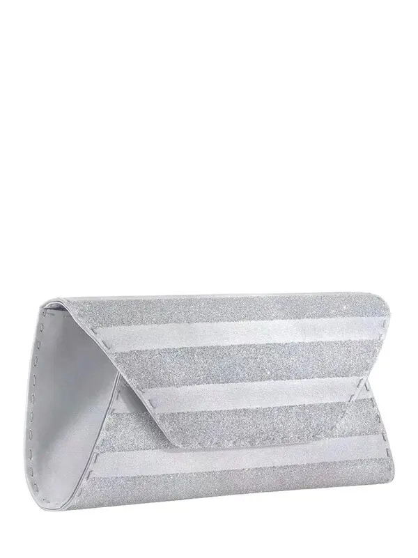 Tyler Ellis Eloise Clutch Bag - Silver