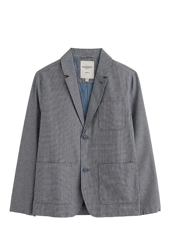 SEASALT CORNWALL Dominick Blazer - Blue Sail