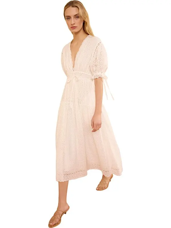 Ulla Johnson Ottilie Cotton Dress - Pristine