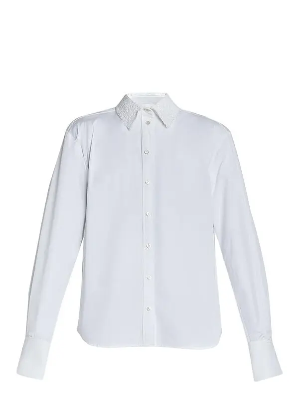 Erdem Lace Collar Shirt - White