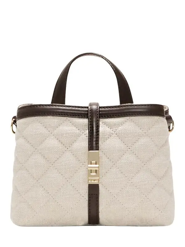 Mz Wallace Astor Quilted Top Handle Bag - Sandy Line