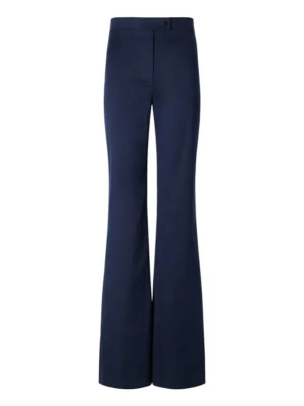 Giuliva Heritage Laura' Cotton-blend Pants - Blue