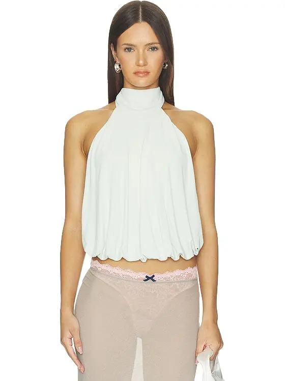 Misha Collection The Sash Jersey Top - Pistachio