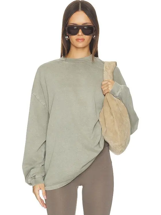 Fear Of God Signature Long Sleeve Tee - Faded Seal