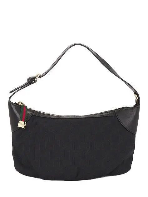 FWRD RENEW Gucci Princy Pochette Shoulder Bag - Black