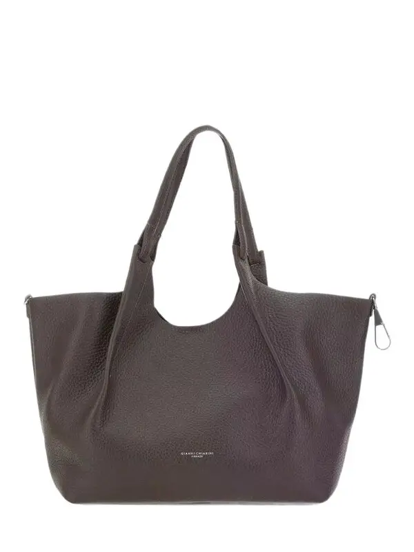 GIANNI CHIARINI Large Dua Tote Bag - Brown