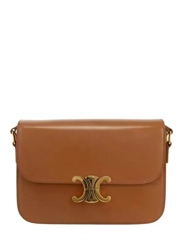 Celine Triomphe Shoulder Bag - Brown