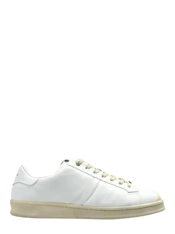 JIL SANDER Leather Sneakers - White