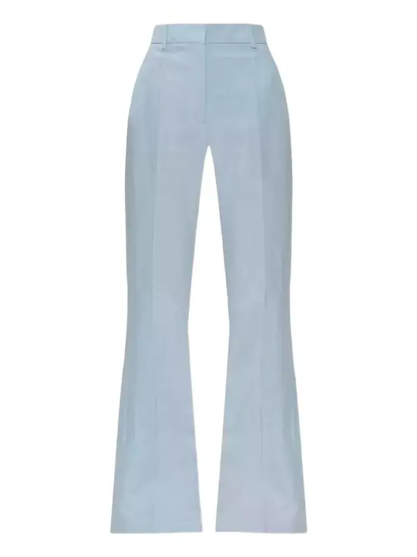 Sportmax Pressed-crease Trousers - Blue