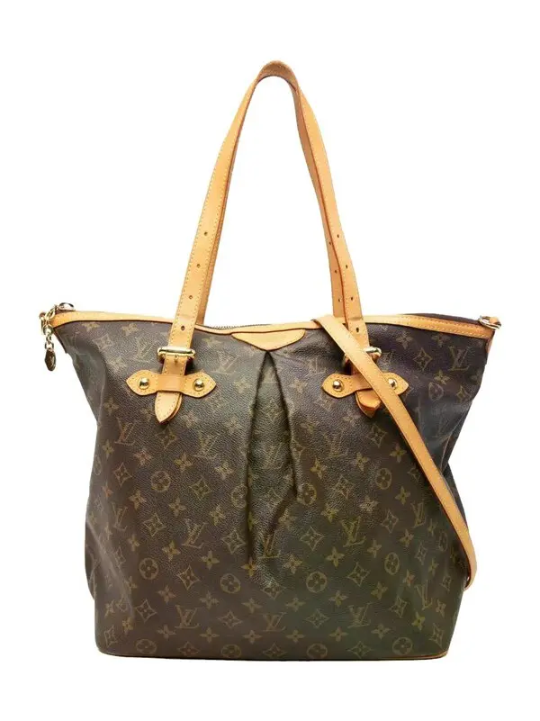 LOUIS VUITTON Palermo Gm Satchel - Brown