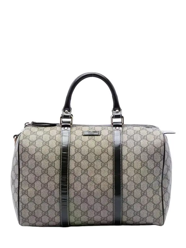 Gucci Gg Supreme Joy Boston Bag - Neutrals