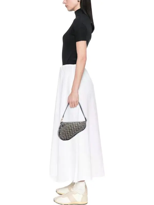 Dior Mini Saddle Pochette Shoulder Bag - Blue