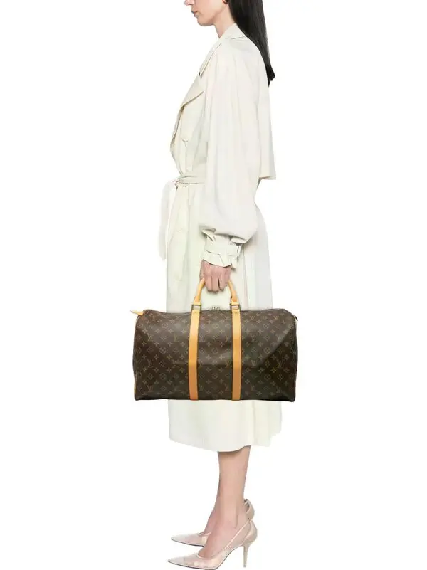 LOUIS VUITTON Keepall 50 Travel Bag - Brown