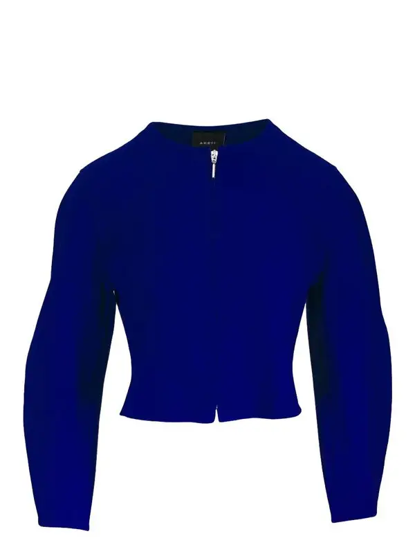 Akris Cobalt Zip-up Jacket - Blue