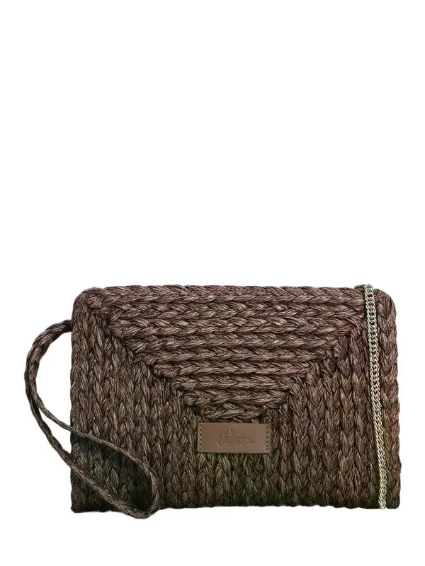 CastaÑer Woven Shoulder Bag - Brown