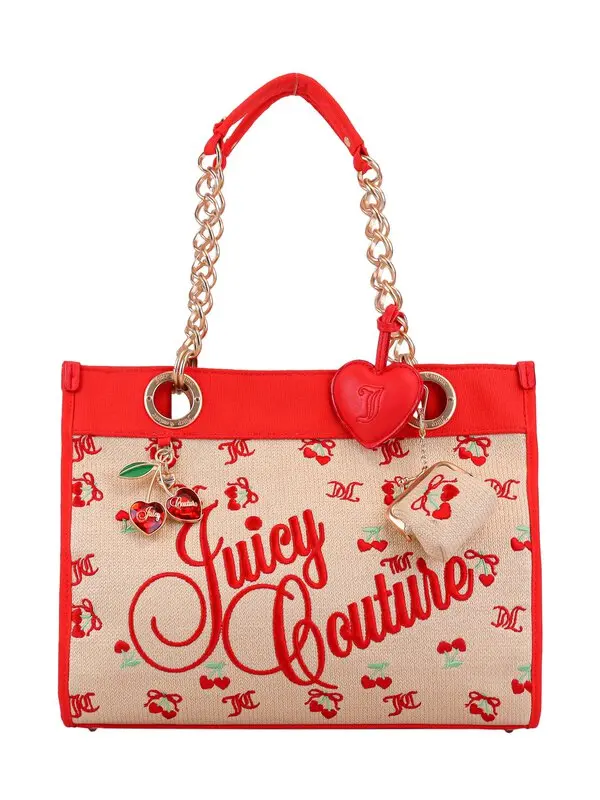 Juicy Couture Cherry Pop Item Tote Bag - Natural
