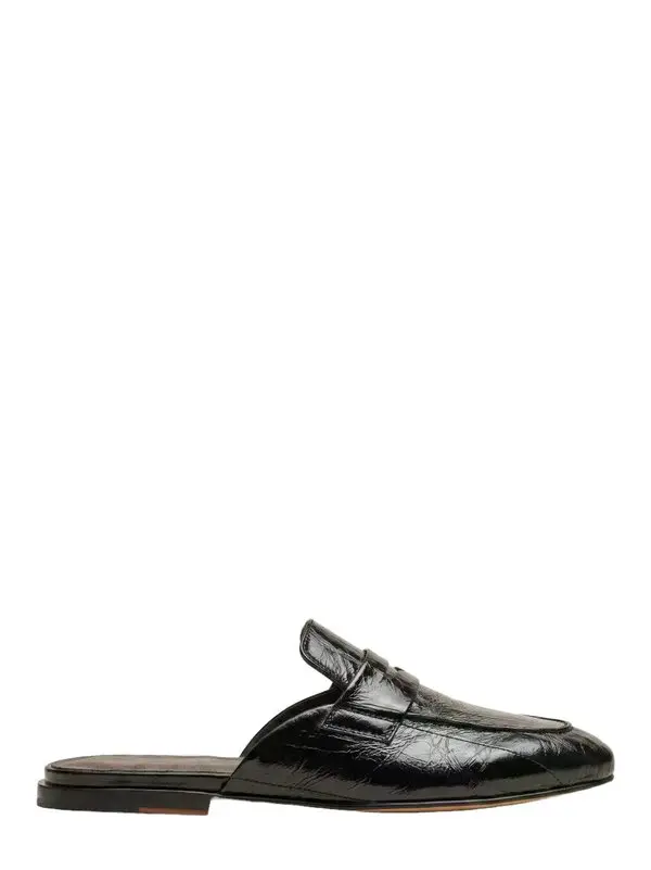 Officine Creative Blair 010 Leather Mules - Black