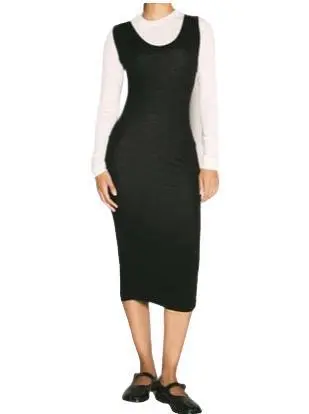 Marni Long-sleeved Knitted Dress - Black