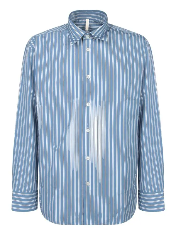 SUNFLOWER Striped Shirt - Blue
