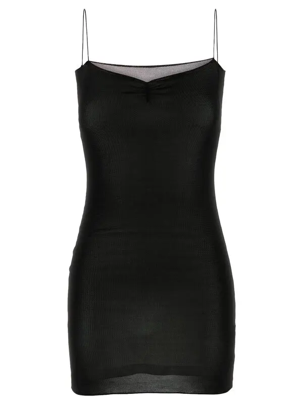 Gimaguas Viscose Tesa Mini Dress - Black