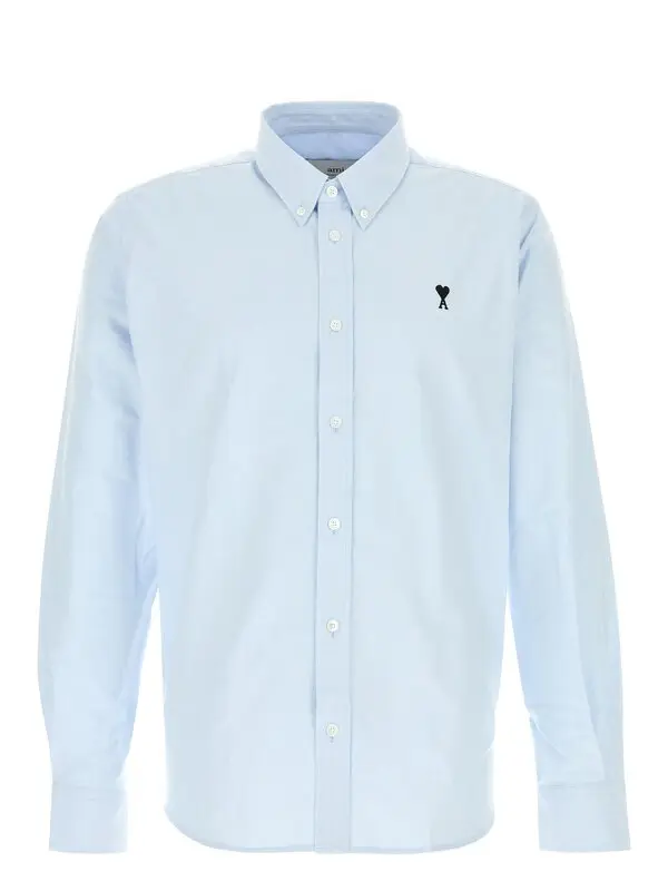 Ami Light Oxford Shirt - Blue