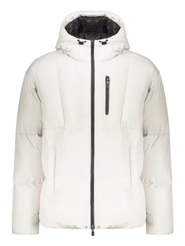Herno Hooded Padded Jacket - White