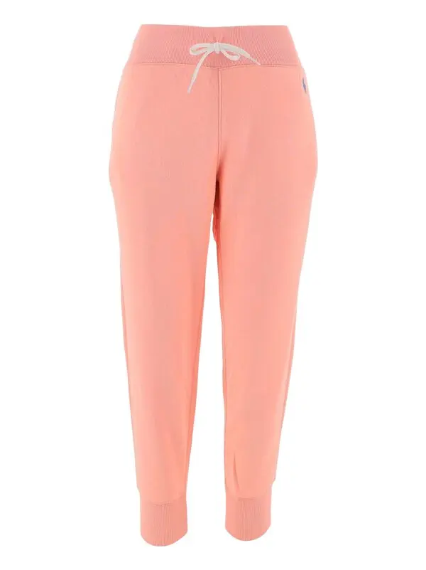 Ralph Lauren Drawstring Waist Cotton-blend Track Pants - Pink