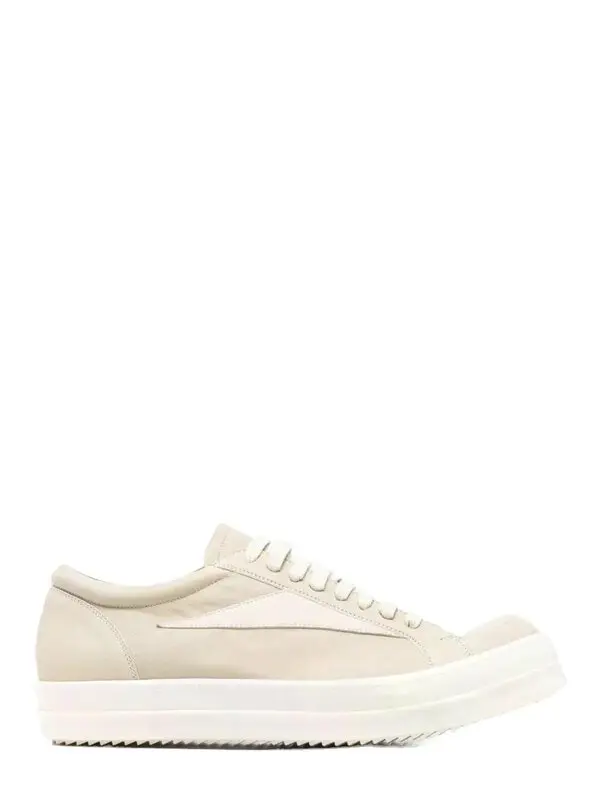 Rick Owens Contrast Panel Sneakers - Neutrals