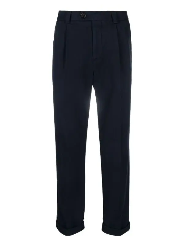 Brunello Cucinelli Slim Fit Chino Trousers - Black