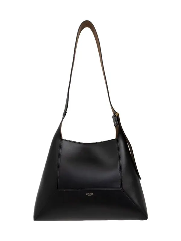 JIMMY CHOO Diamond Medium Shoulder Bag - Black
